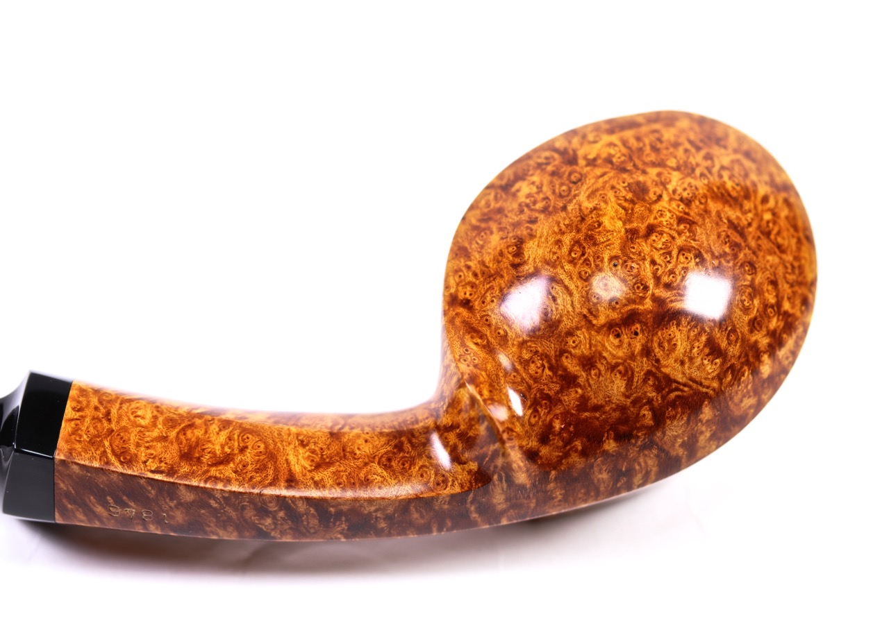 NEW : Kim Jong Wook`s Long Shank Blowfish pipe - Tobacco Pipes Japan