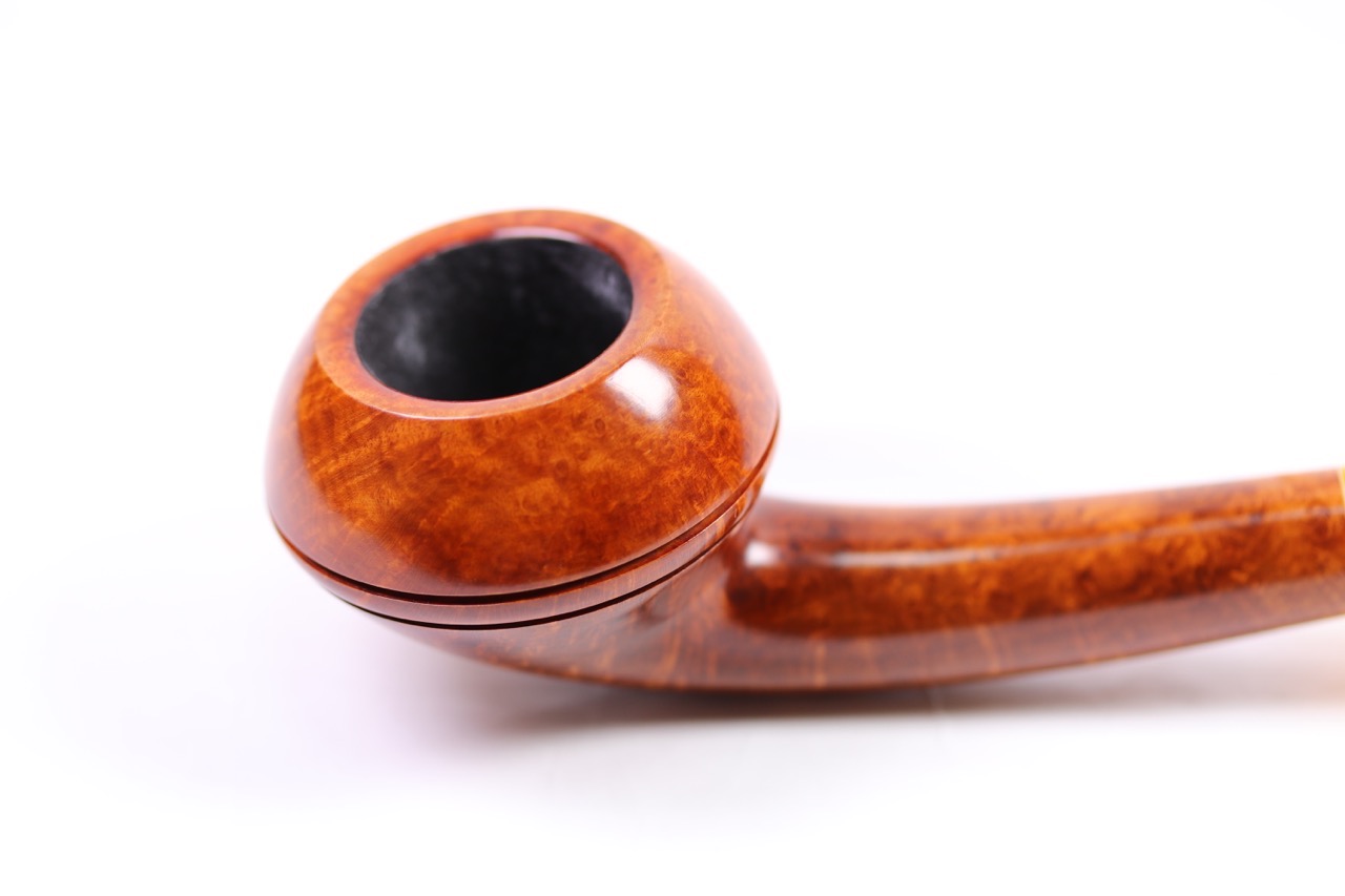 Amber Rhodesian Pipe from Chris Askwith - Tobacco Pipes Japan