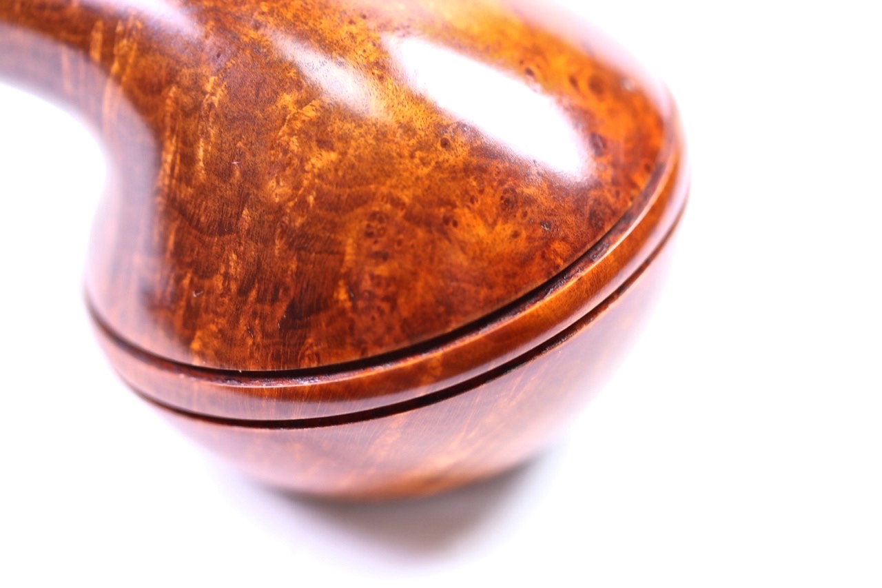 Amber Rhodesian Pipe from Chris Askwith - Tobacco Pipes Japan